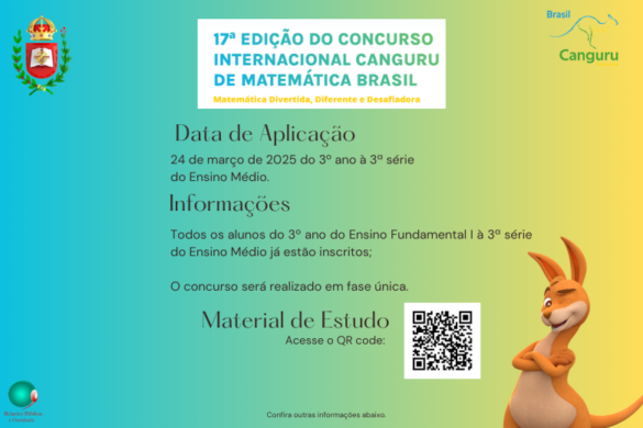 17ª EDIÇÃO DO CONCURSO CANGURU DE MATEMÁTICA BRASIL 2025 – CMDP II